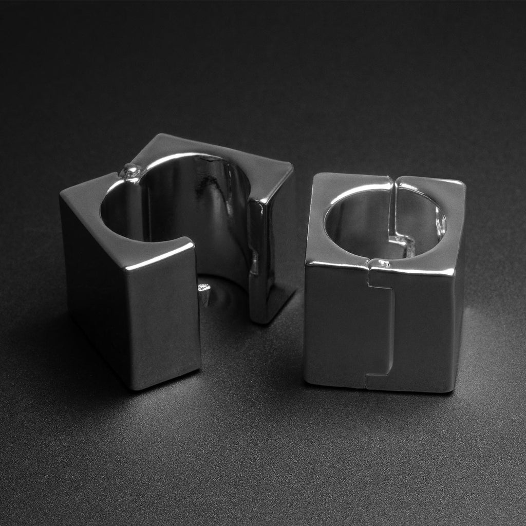 Cube Surgical Steel Ear Weight | Ear Hangers | Stretch It