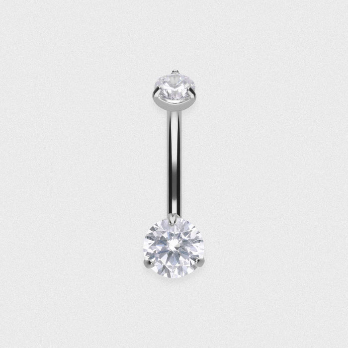 Titanium Belly Bars | Belly Button Bars & Rings For Pierced Navel