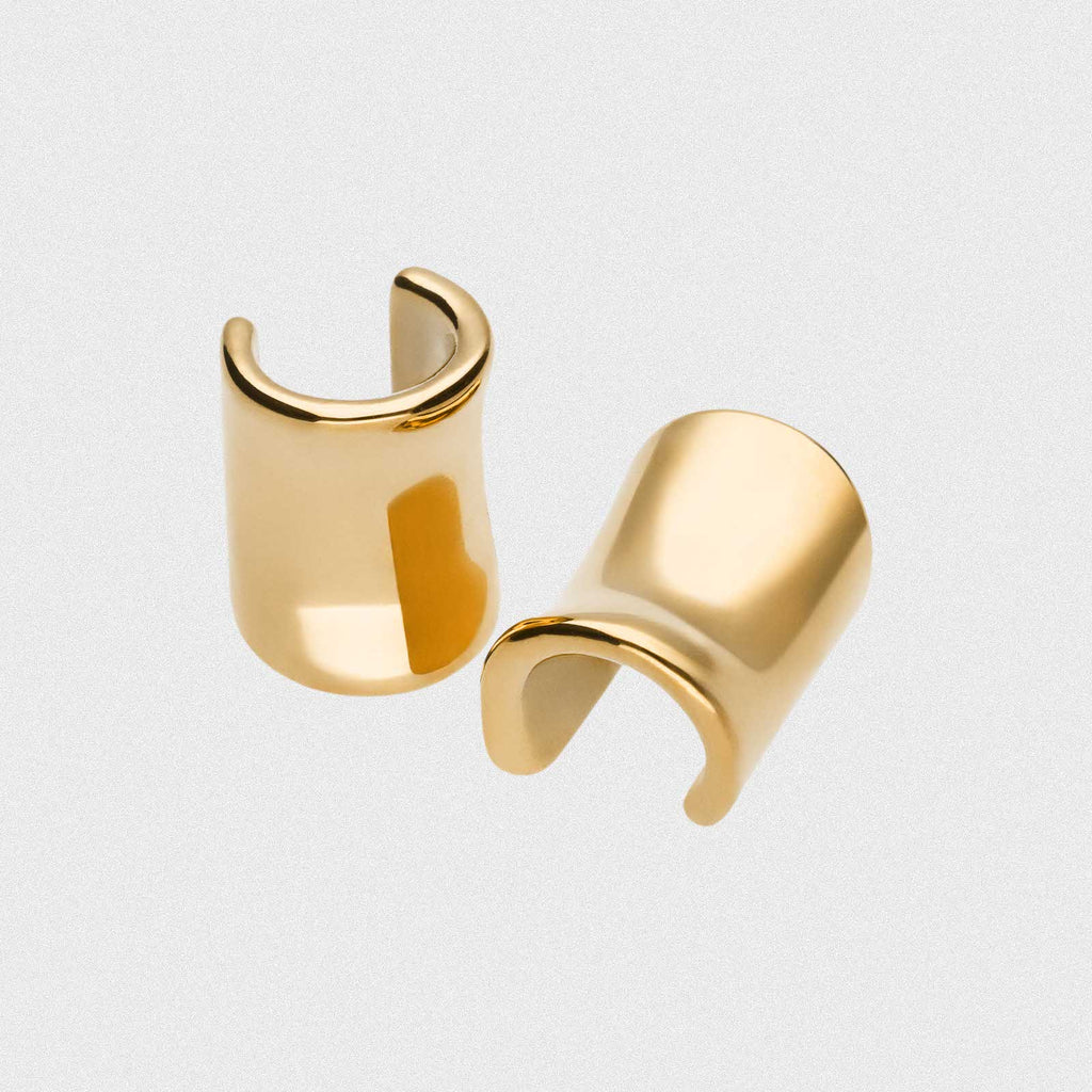 Gold PVD Lobe Cuff | Lobe Cuffs | Stretch It Body Jewellery
