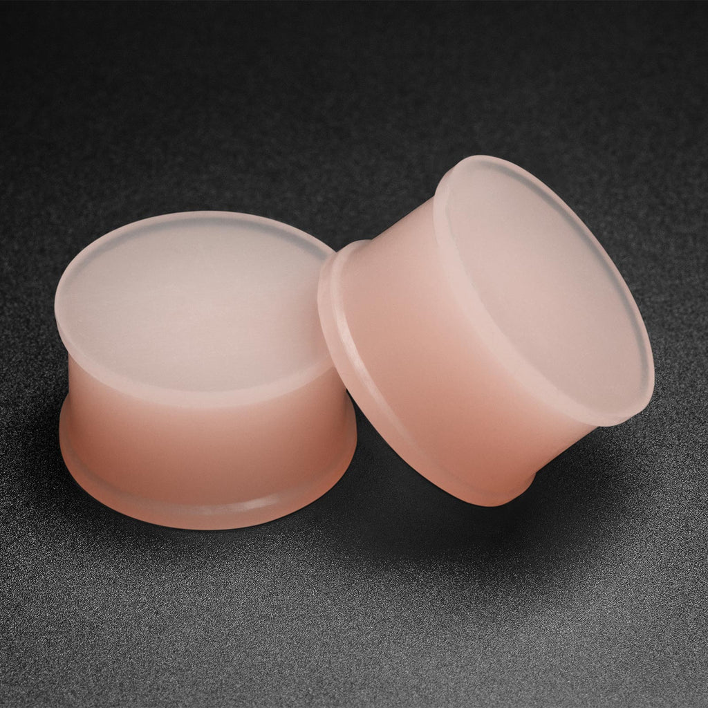 Skin Tone B Silicone Double Flare Hider Plug | Silicone Flesh Hiders ...