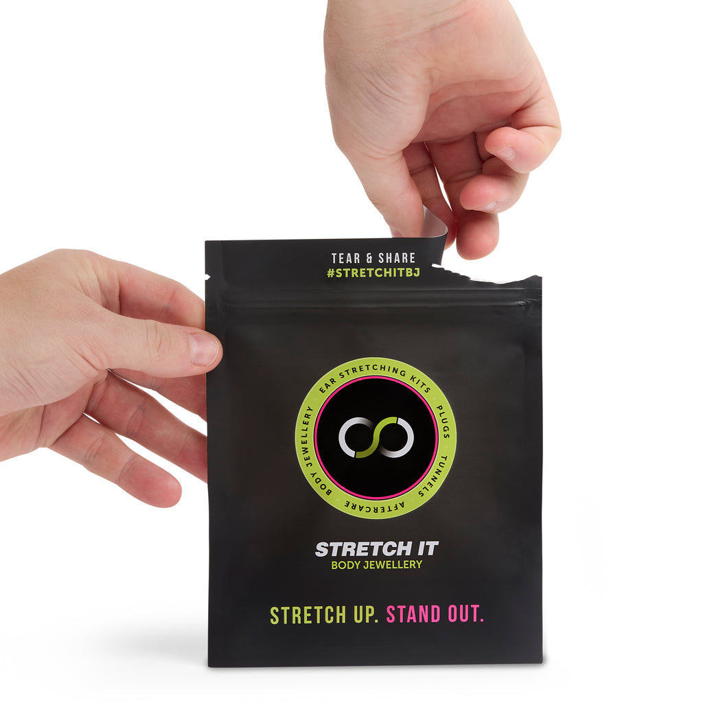 Titanium Dead Stretching Tunnels | Pain-Free Ear Stretching With SIBJ ...