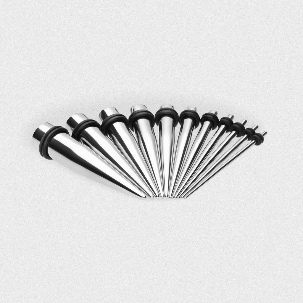 Surgical Steel Ear Taper Stretching Kit | Tapering Kit For Gauging