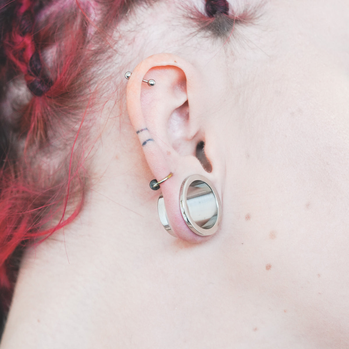 Titanium Dead Stretching Kit | Pro Gauge Ear Stretching 10.5mm - 25mm