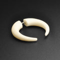 Bone Fake Gauge Pincher | Faux Gauge Jewellery | Stretch It Body Jewellery