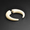 Bone Fake Gauge Pincher | Faux Gauge Jewellery | Stretch It Body Jewellery