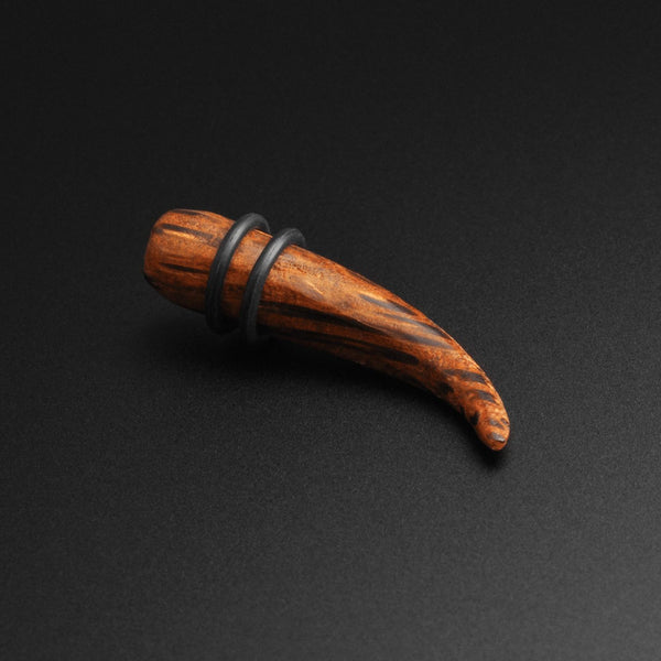 Coconut Wood Curved Taper | 3mm - 10mm | Stretch It Body Jewellery
